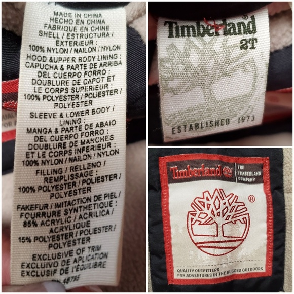 Timberland | Jackets & Coats | Timberland Toddlers Black Utility Jacket ...